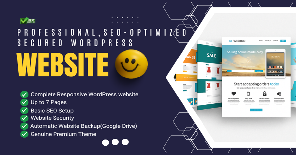 Professional, SEO-Optimized WordPress Website | Legiit