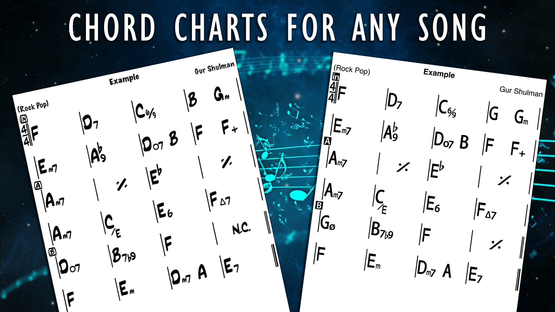 Chord Transcription And Chord Chart Creation For Any Song | Legiit