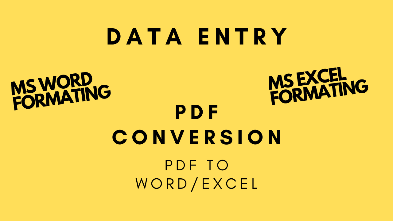 Data Entry, Copy-paste, Typing, Data Analysis | Legiit