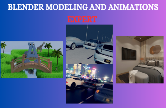 Model 3d Objects And Make A Video Animation | Legiit