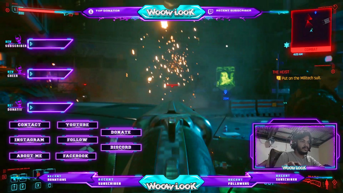 Design Unique Animated Stream Overlay For Twitch | Legiit