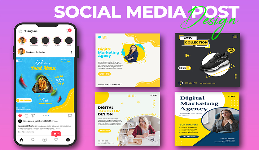 Eye-catching Social Media Post Design For You | Legiit