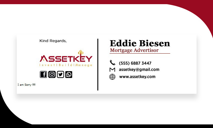 Design HTML Clickable Email Signature For Mail | Legiit