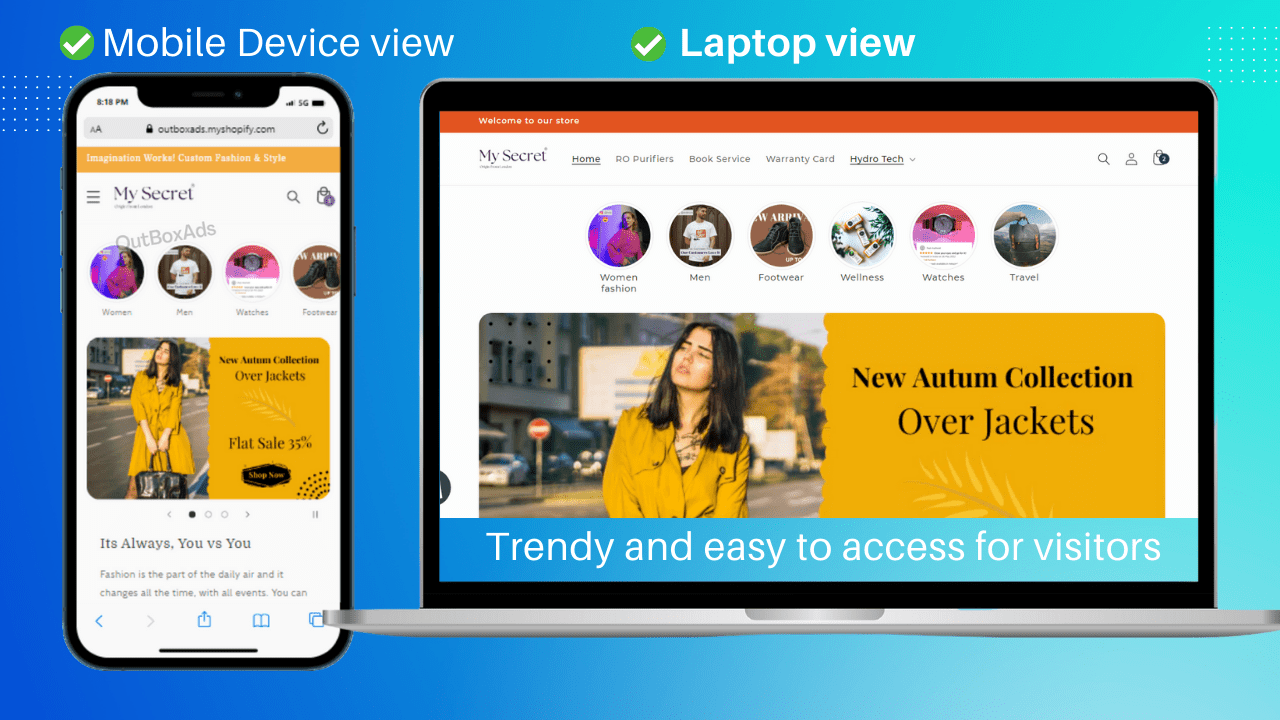 Shopify Custom Sliding Category Section | Legiit