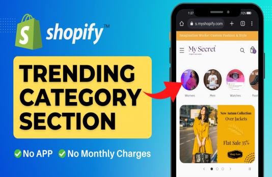 Shopify Custom Sliding Category Section | Legiit