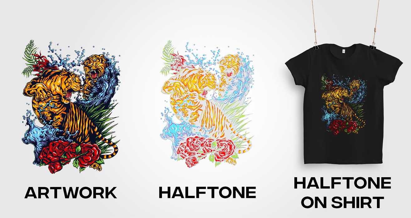 Halftone Artworks For DTF Printing | Legiit