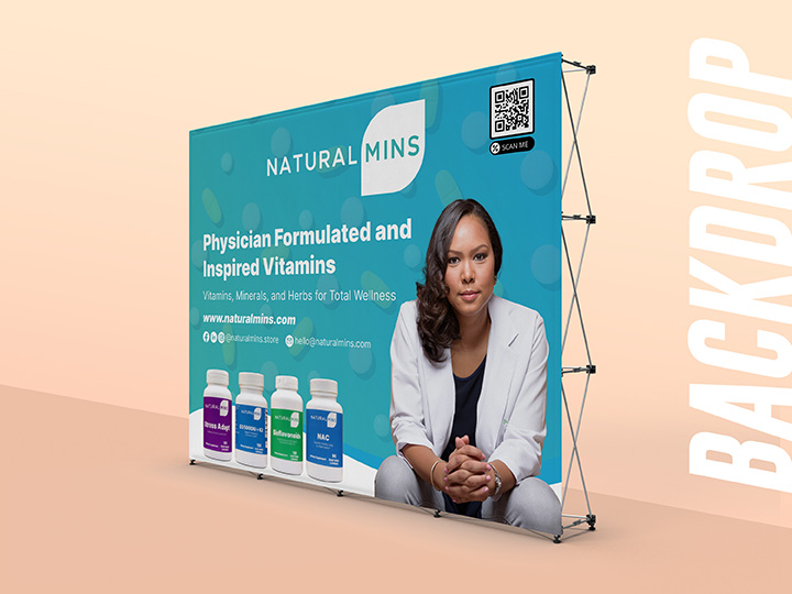 Design Banner, Roll Up, Backdrop For Trade Show | Legiit