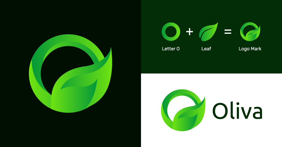 Custom Modern 3D Gradient Logo Design | Legiit