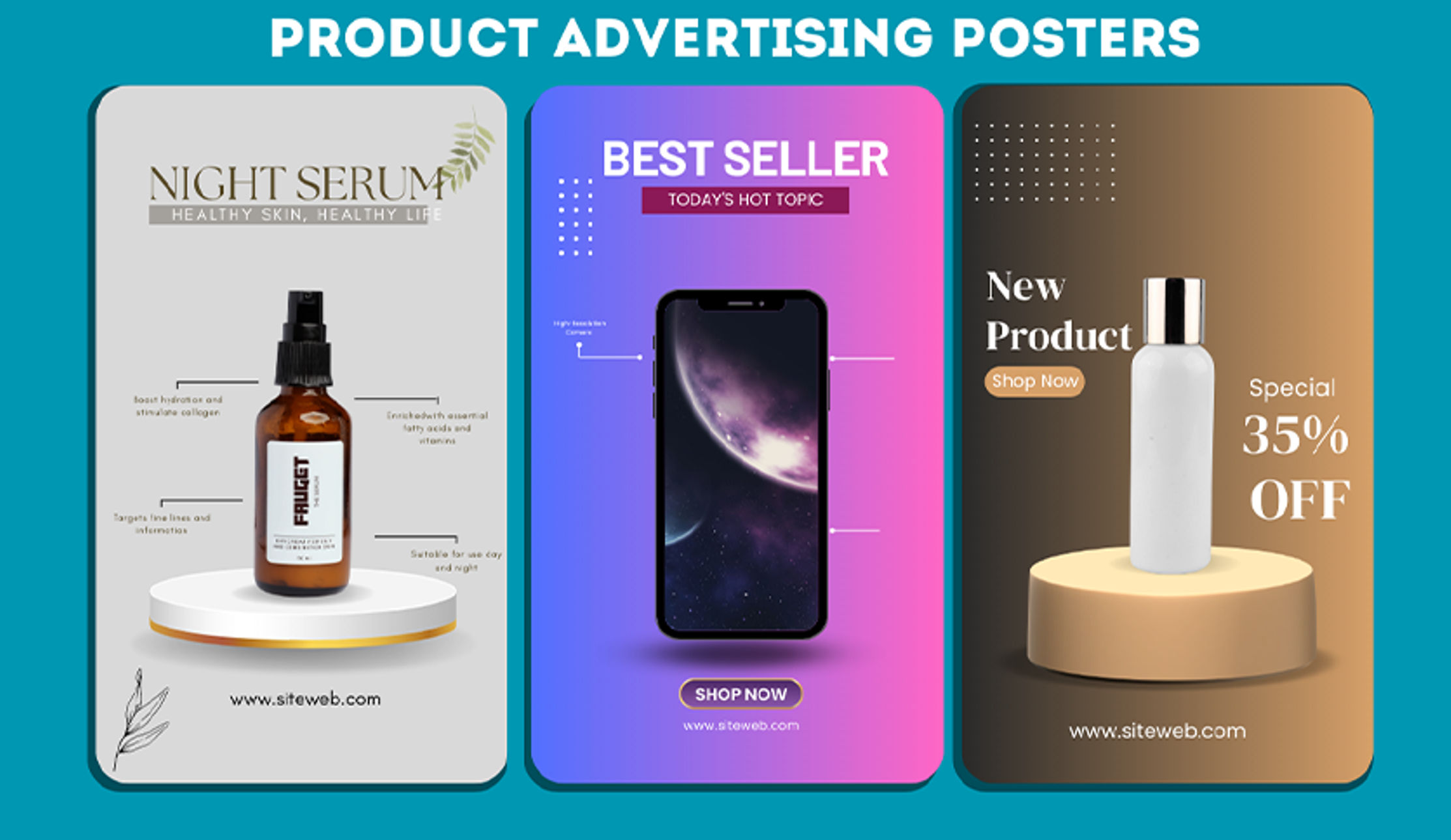 Create Professional E Commerce Facebook Poster Ad | Legiit