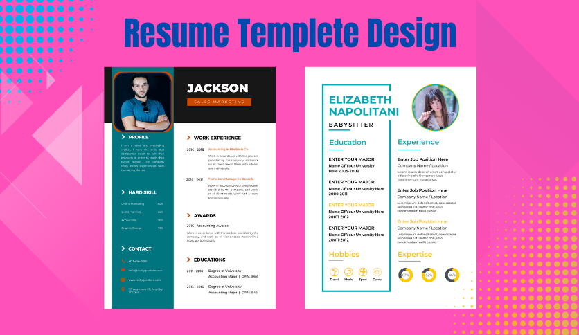 Design Canva Cv Template Resume Template Resume | Legiit