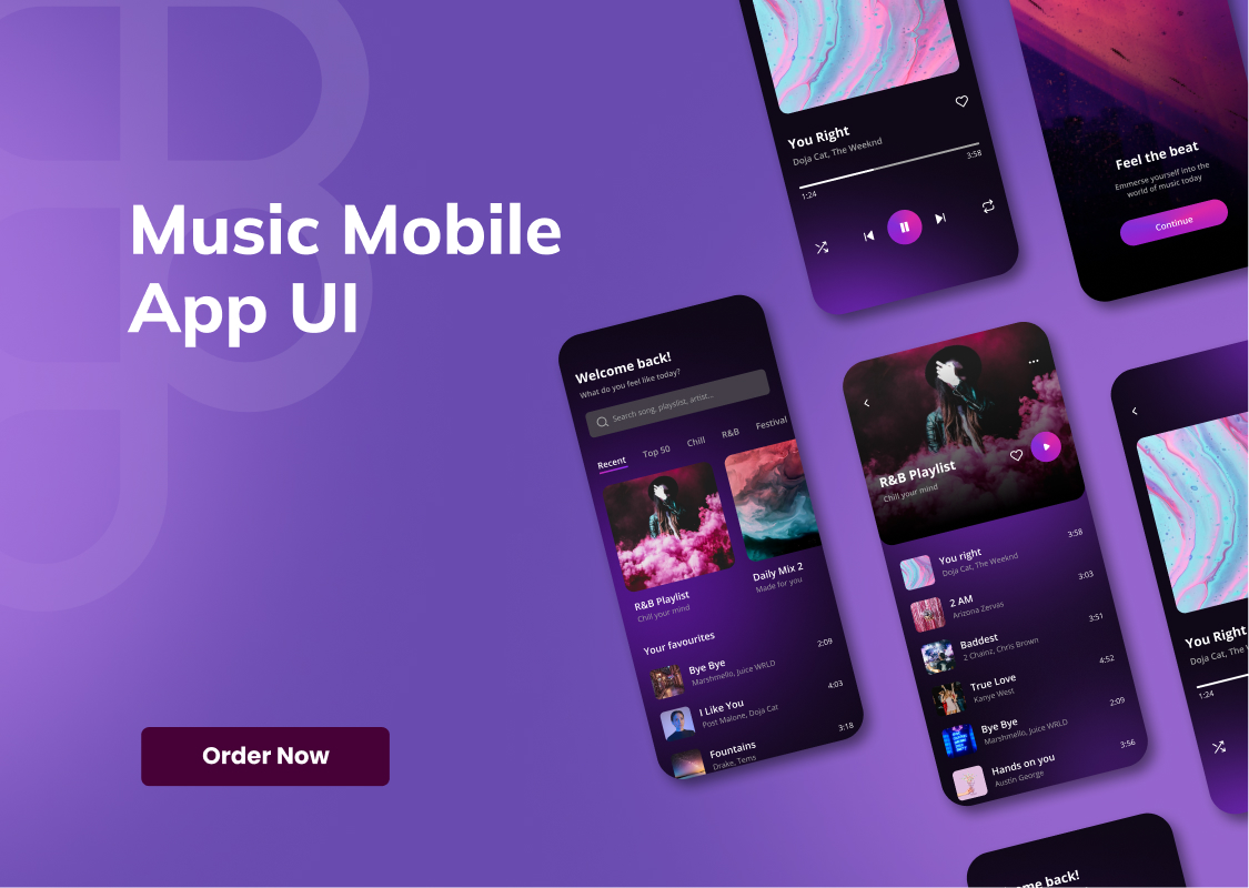 Create A Visually Stunning Mobile App Design | Legiit