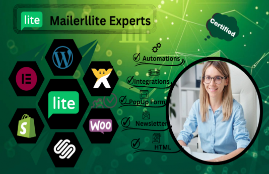 Mailerlite Integration, Automation, Landing Pages | Legiit