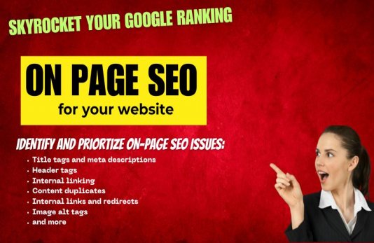 Comprehensive On-Page SEO To Elevate Your Ranking | Legiit