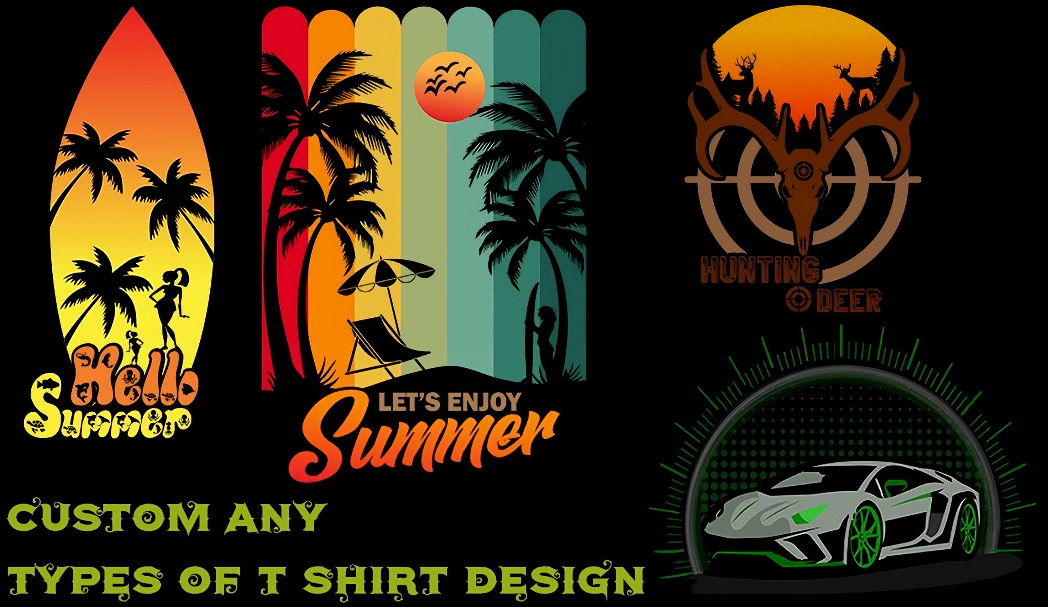 Superb And Unique Eye-catching T Shirt Design | Legiit