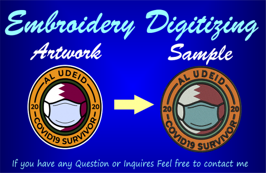 Embroidery Digitizing (EMB, DST, PES And More) | Legiit