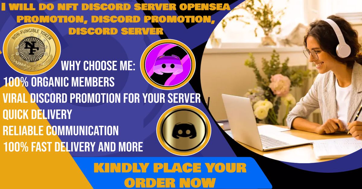 Nft Discord Server Opensea Promotion, Discord Promotion, Discord Serve ...