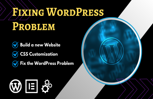 Wordpress Expert In Fixing Problems And Build New Legiit