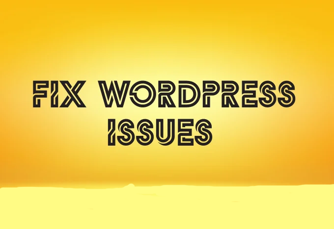 Fix WordPress Issues And Errors | Legiit