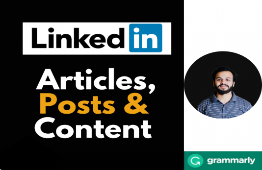 Linkedin Post, Article Or Lead Generation Message | Legiit