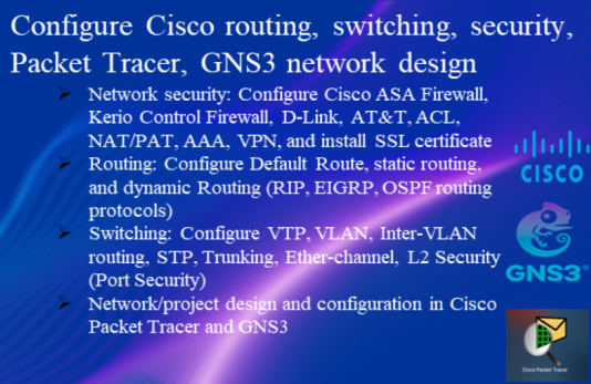 CONFIGURE NETWORK ROUTER, SWITCH, AND FIREWALL | Legiit