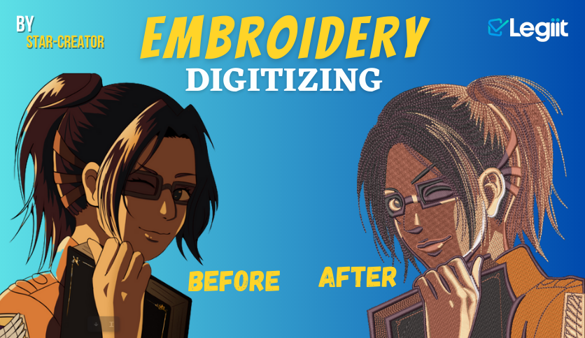 Embroidery Digitizing In 30 Minutes | Legiit