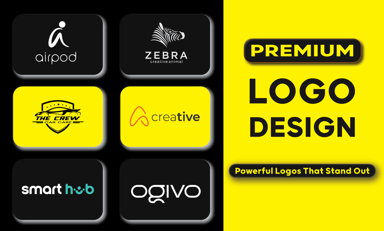 Professional Custom Logo Design | Modern, Unique Branding for Business