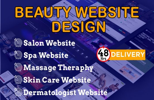Beauty Website Design | Legiit
