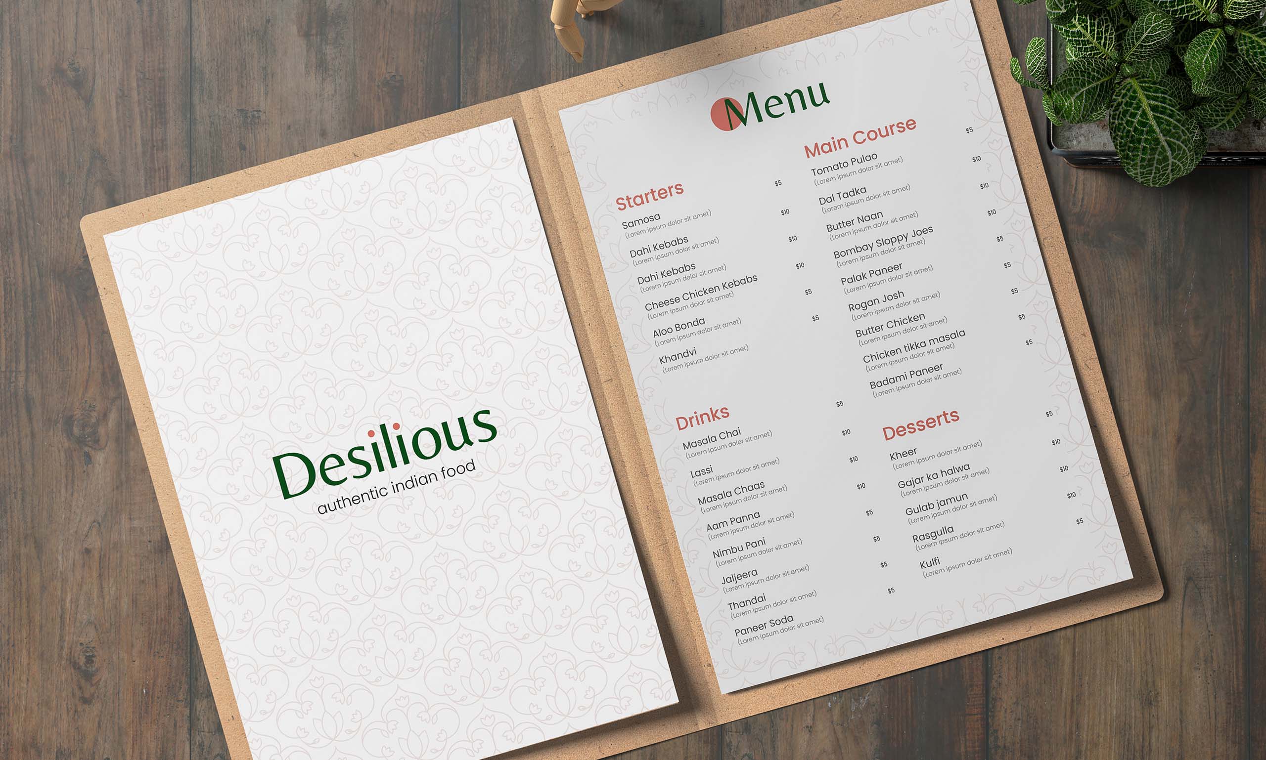 Design Elegant Restaurant Menu, Food Menu | Legiit