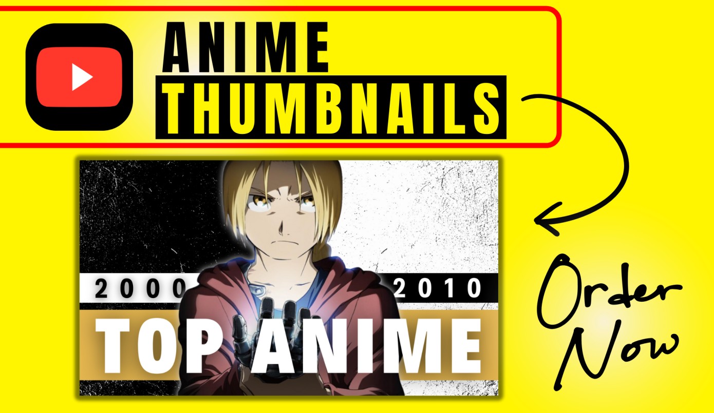 Attractive Anime Thumbnails For YouTube | Legiit