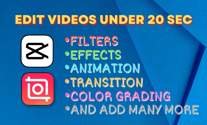 Edit Videos For TikTok, YT Shorts And Reels Etc. | Legiit