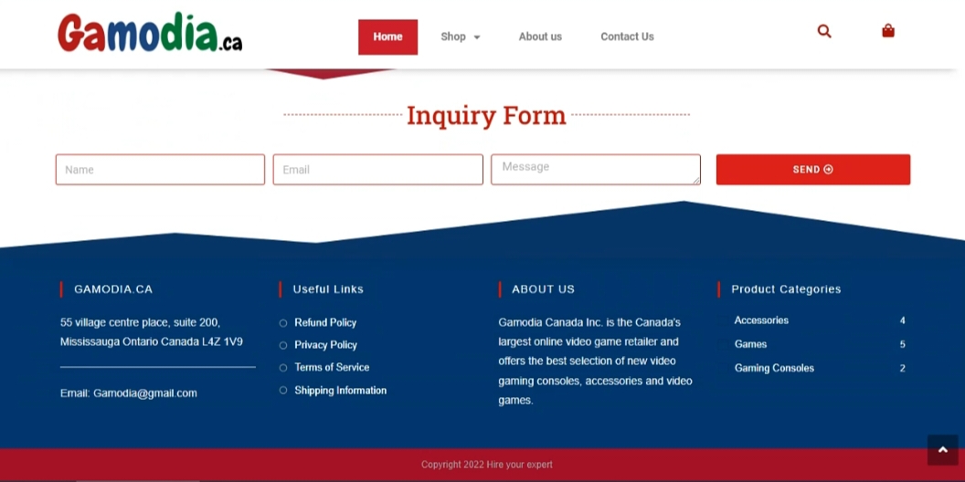 Create Ecommerce Website | Legiit