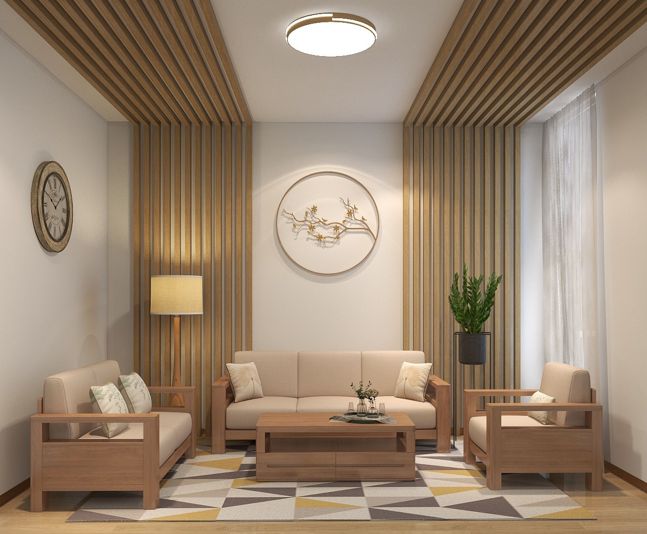 I will make a realistic interior design Superfast