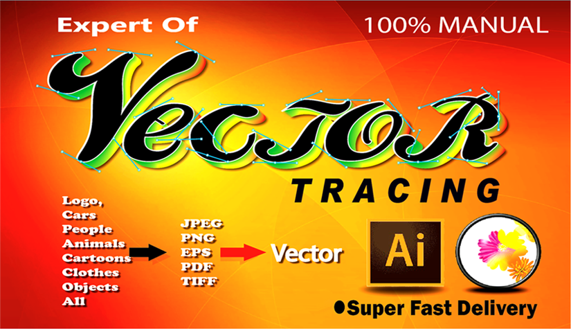 Convert To Vector Your Image Logo | Legiit