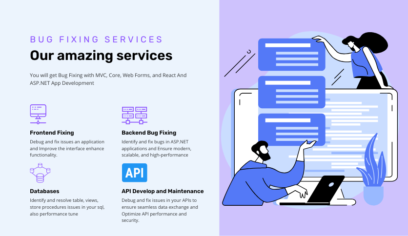 Bug Fixing With MVC, Core, Web Forms, And React | Legiit