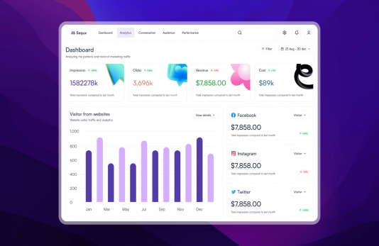 Saas And Web App Dashboard UI UX Design | Legiit