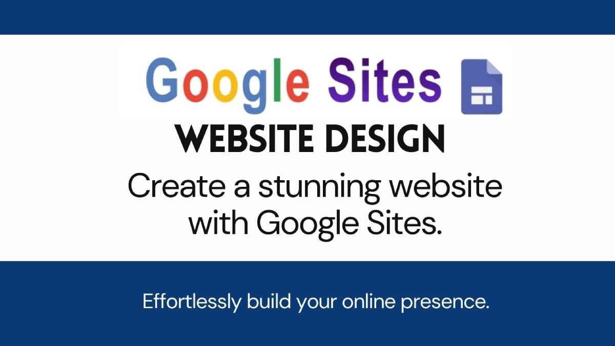 Design Stunning Website In Google Sites | Legiit