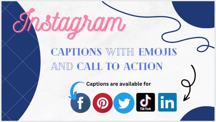Instagram Captions With Emojis + Call To Action | Legiit
