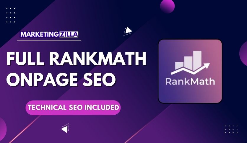 Full RankMath Onpage SEO For Your WordPress Websit | Legiit