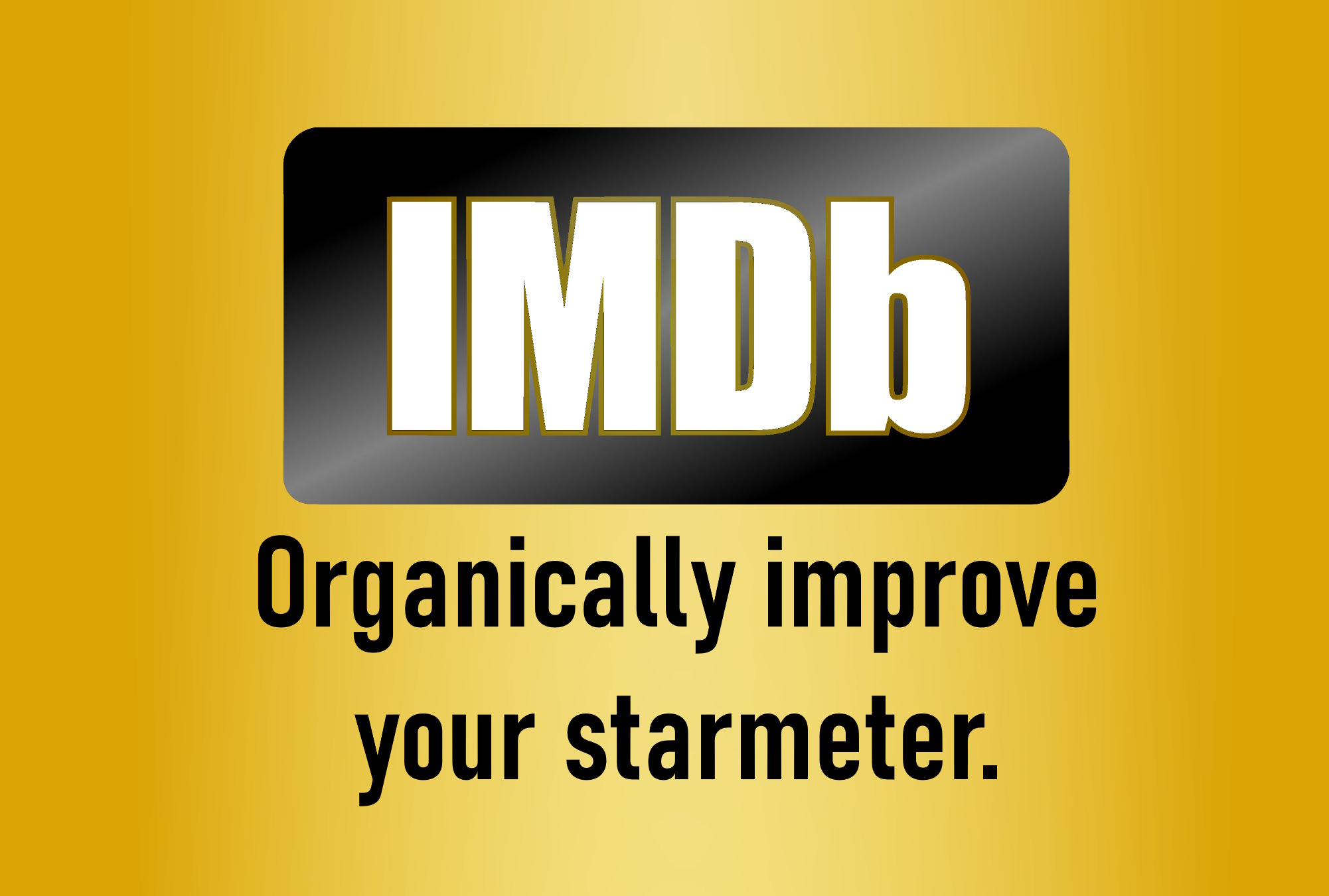 IMDb profile page promotion