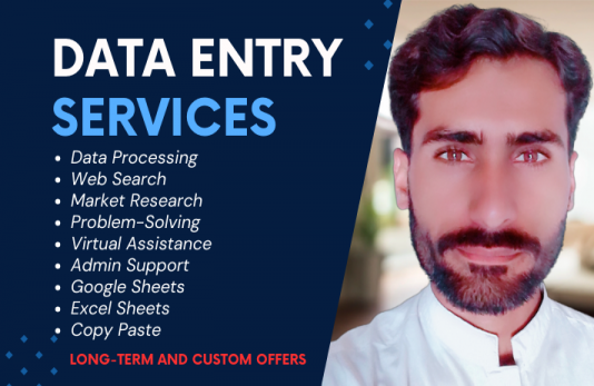 Virtual Assistance, Admin Support, Data Entry | Legiit