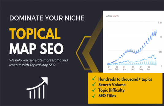 SEO Topical Map For SERP Domination | Legiit