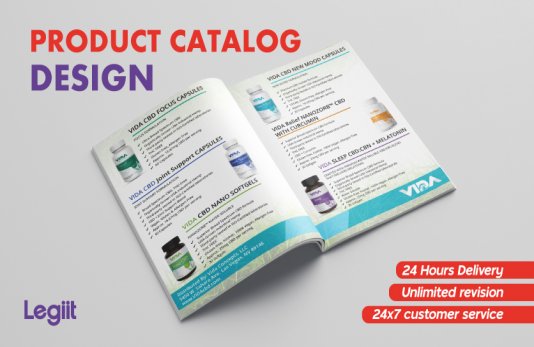 Print And Digital Product Catalog, Brochure Design | Legiit