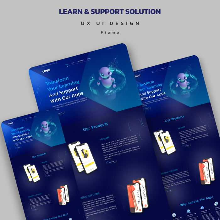 Modern UI Design For Your Landing Page And Website | Legiit