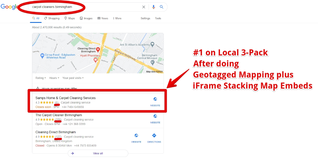 IFrame Stacking Web 2.0 Map | Legiit
