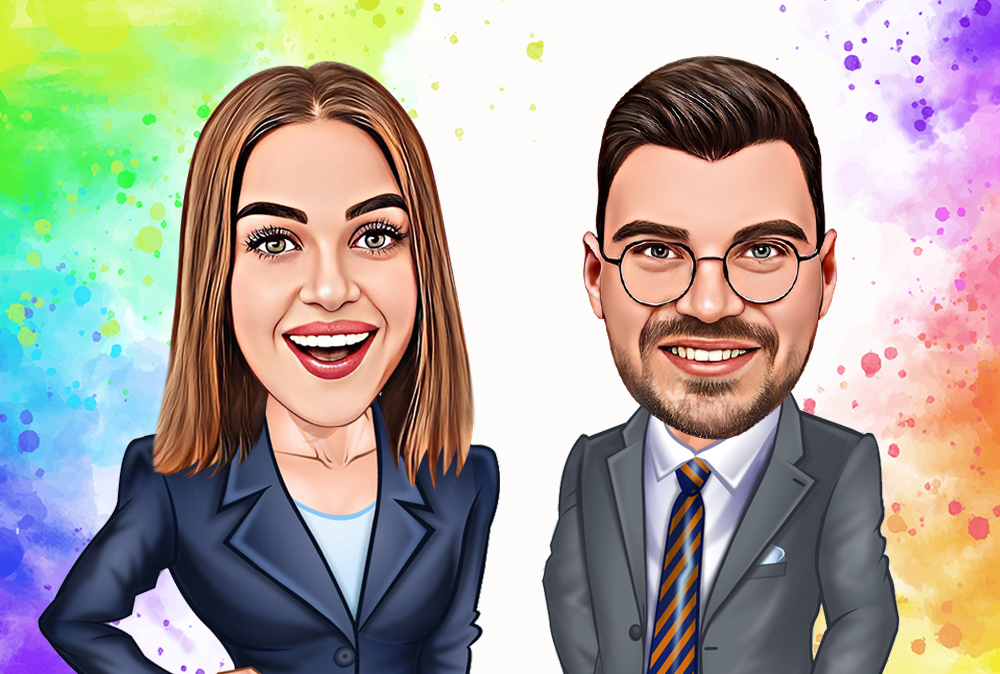 Draw Your Professional Business Caricature Cartoon | Legiit