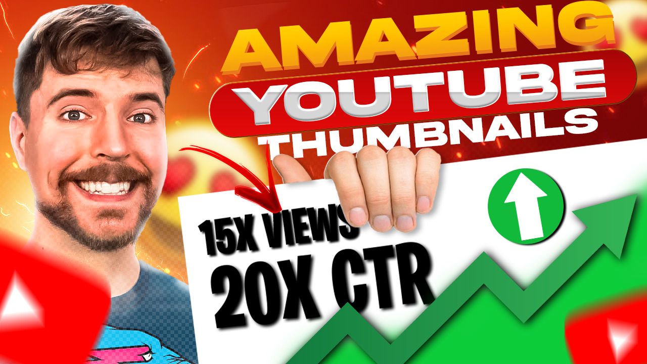 Amazing Youtube Thumbnail In 1 Day | Legiit