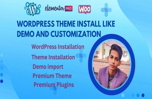 Install WordPress Theme As Per Demo | Legiit
