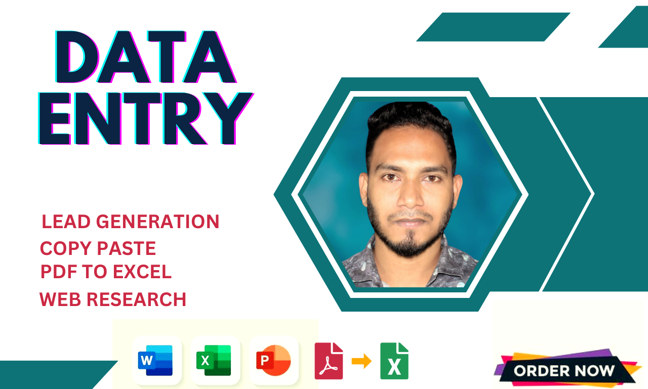 Data Entry, Web Research And Copy Paste | Legiit