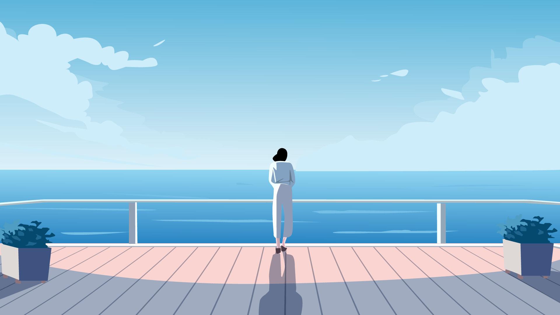 Illustrate Fantastic Flat Vector Landscape | Legiit