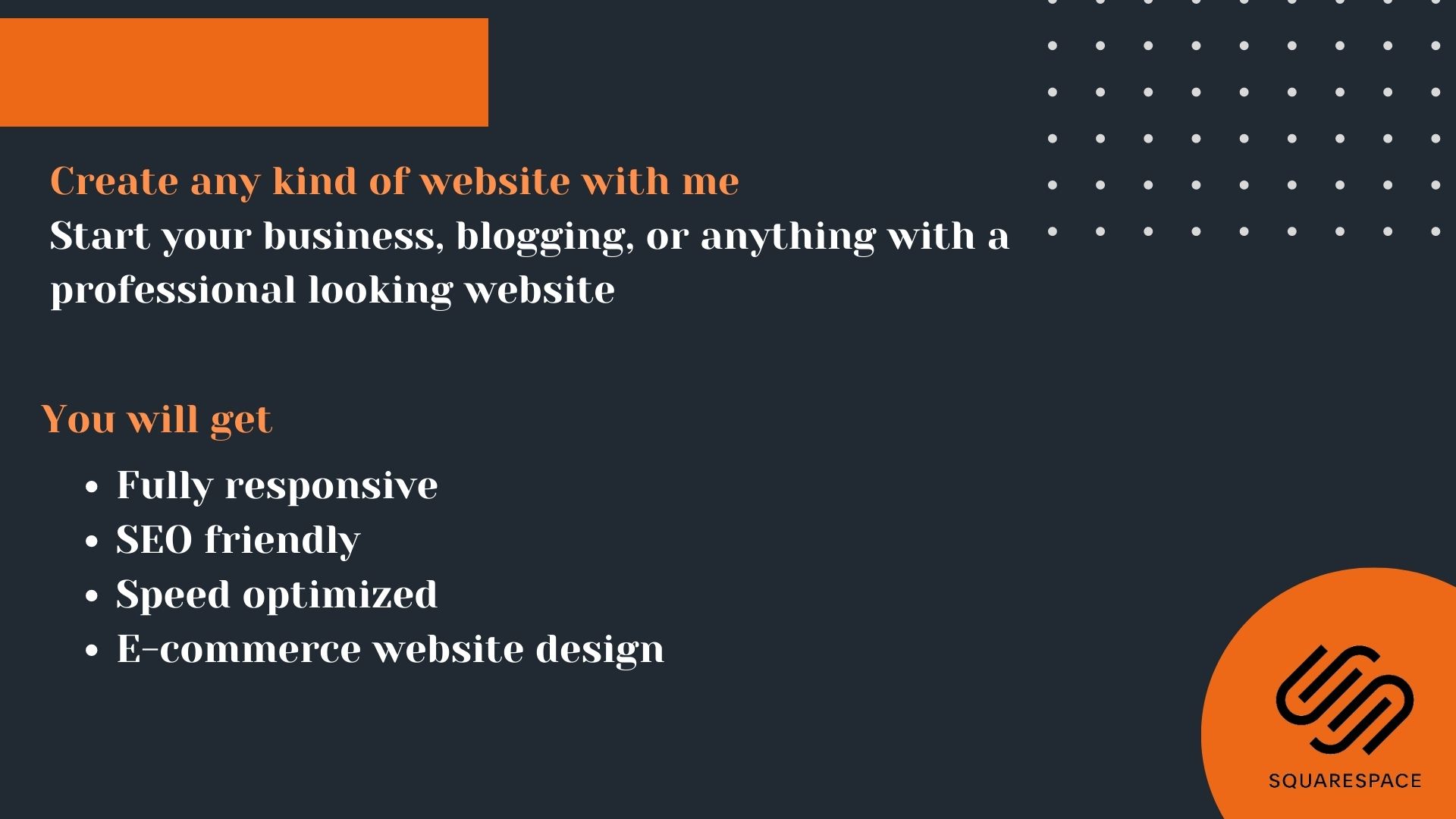 Squarespace Web Designer | Legiit